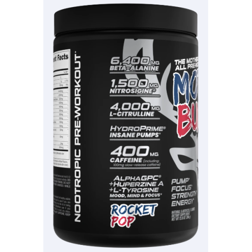 BUCKED UP, Mother Bucker PREMIUM Pre-Workout, усиленный ...