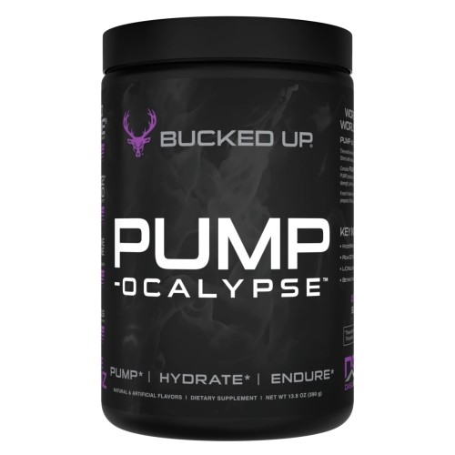 BUCKED UP, PREMIUM PUMP-OCALYPSE, пампинговый предтренировочный ...